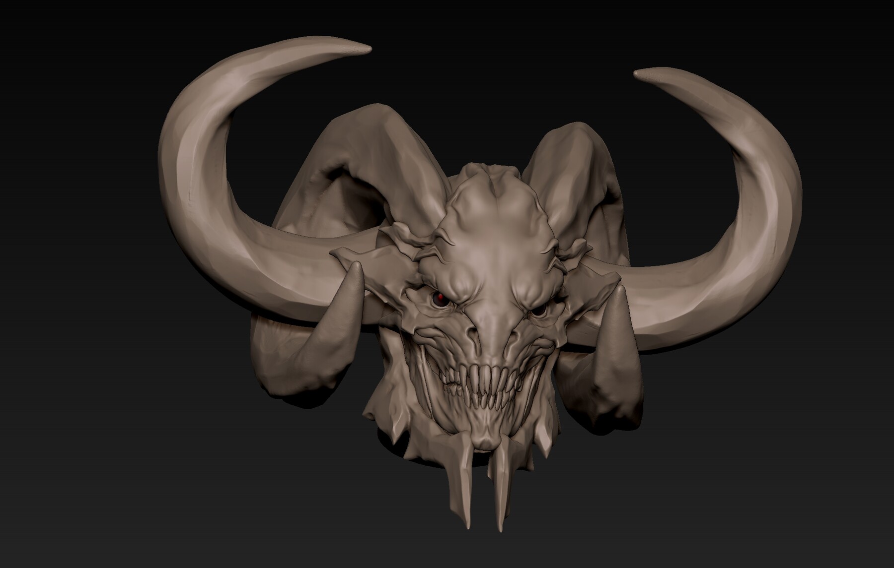 ArtStation - Demon Head | Resources