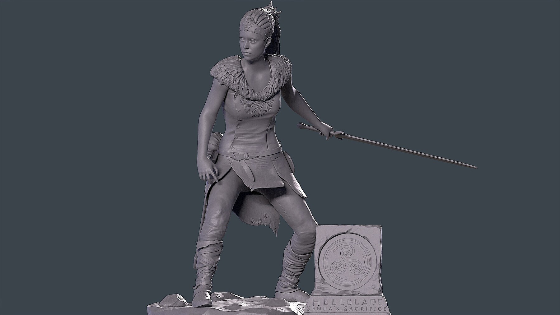 ArtStation - HELLBLADE SENUA'S SACRIFICE- 3D PRINT MODEL | Resources