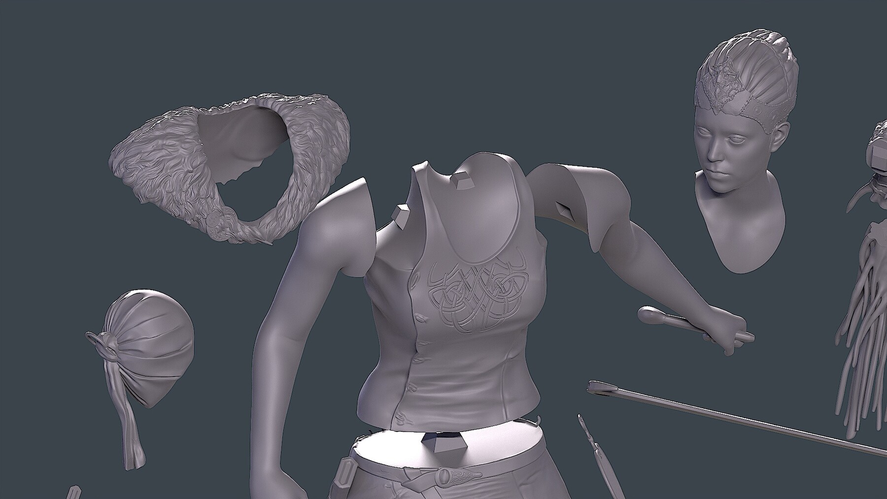 ArtStation - HELLBLADE SENUA'S SACRIFICE- 3D PRINT MODEL | Resources