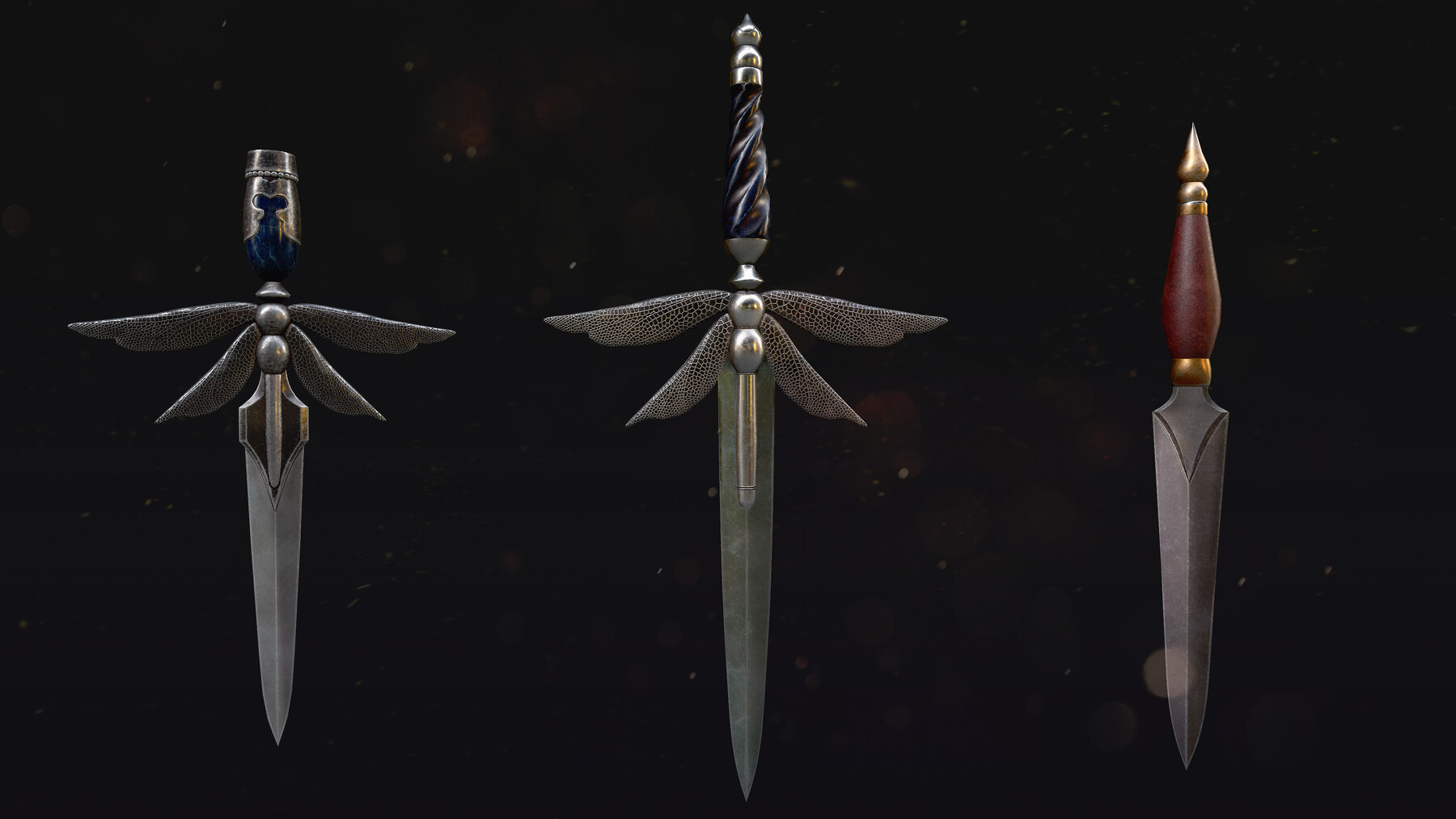ArtStation - Medieval Daggers | Game Assets