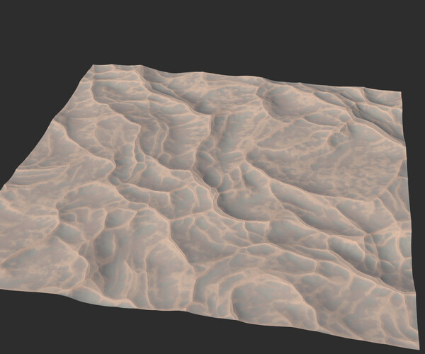 ArtStation - Sandy Terrains Collection Vol.2 | 12 Terrains at 8k ...