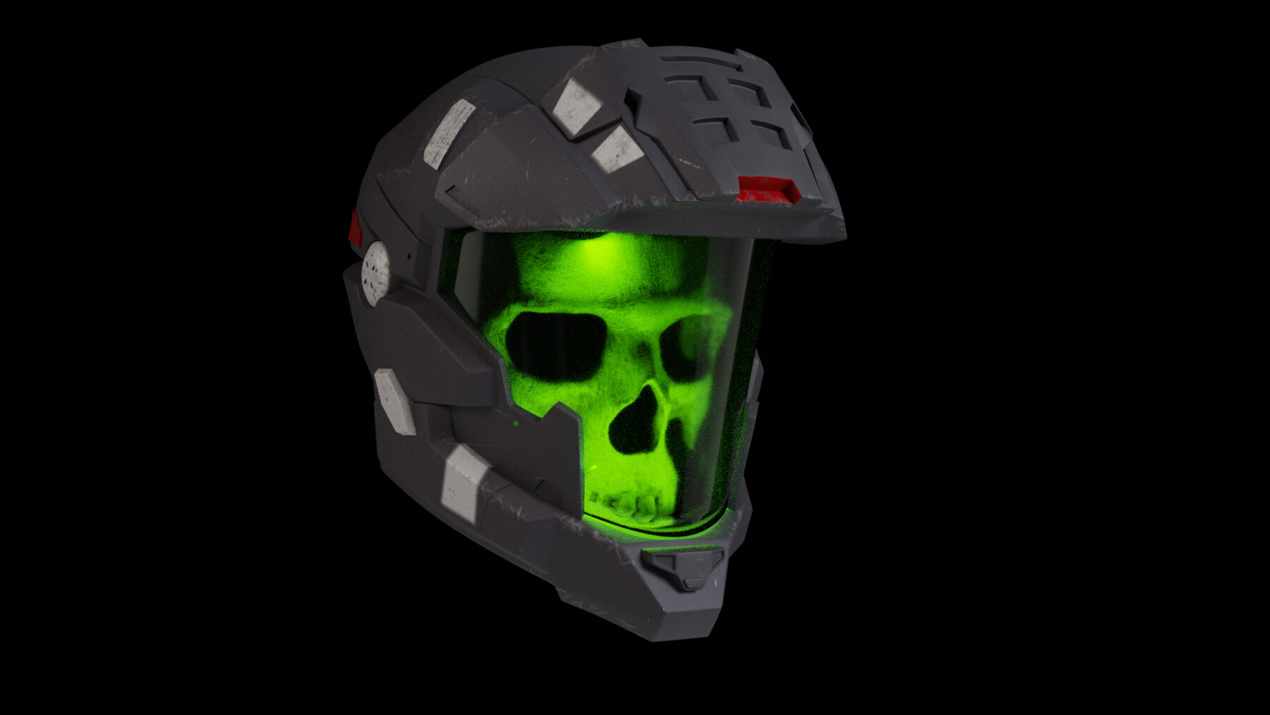 ArtStation - printable halo reach haunted helmet 3D print model | Game ...