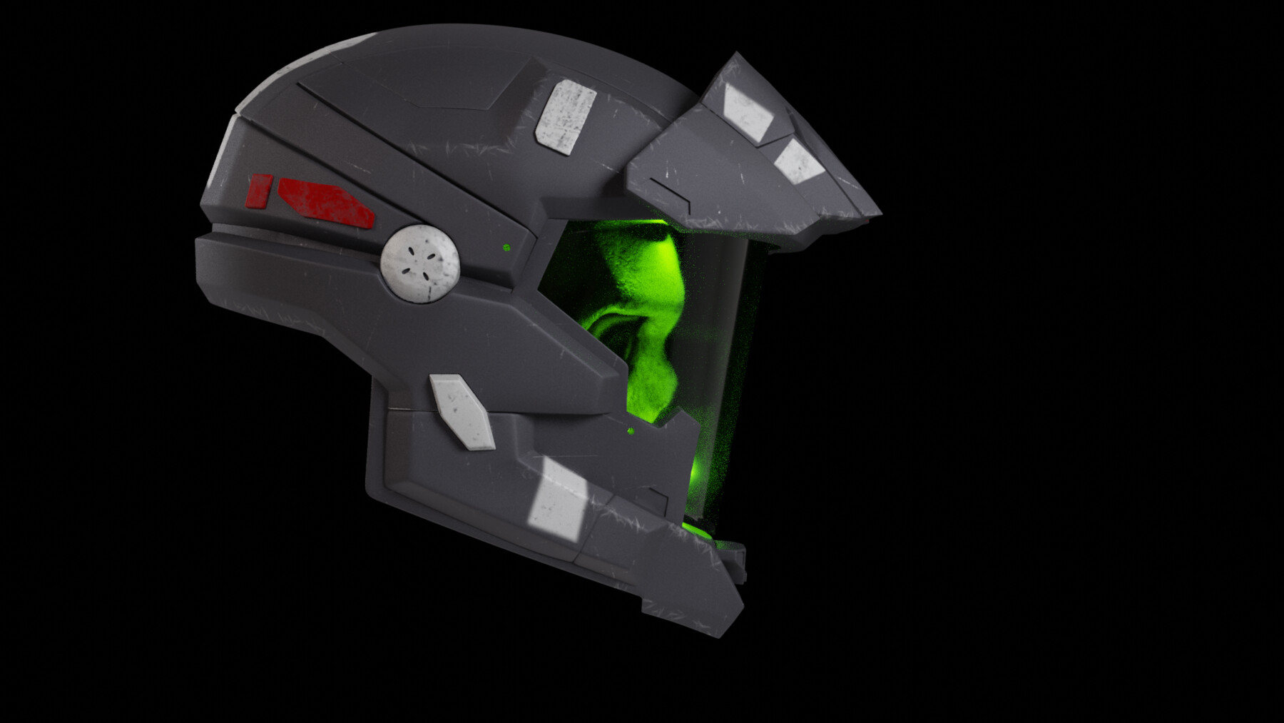 ArtStation - printable halo reach haunted helmet 3D print model | Game ...
