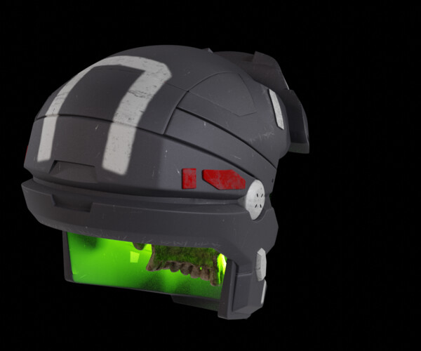 ArtStation - printable halo reach haunted helmet 3D print model | Game ...