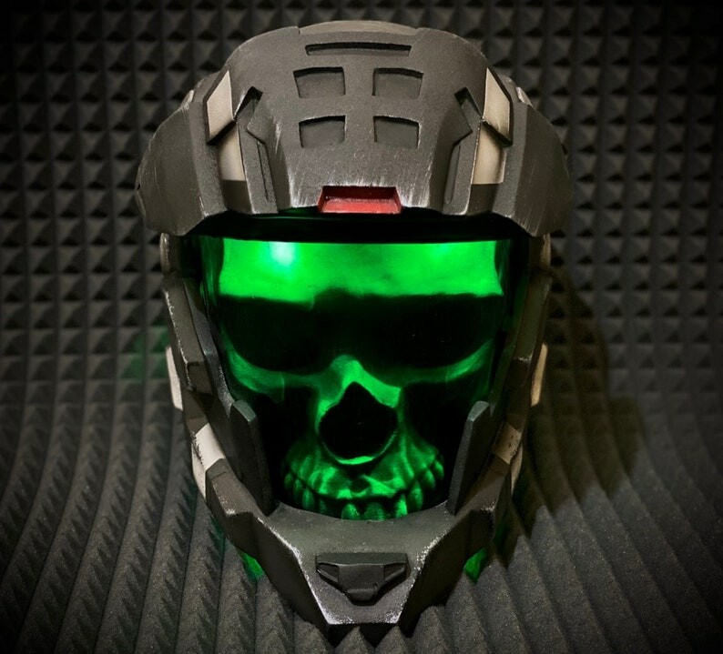 ArtStation - printable halo reach haunted helmet 3D print model | Game ...