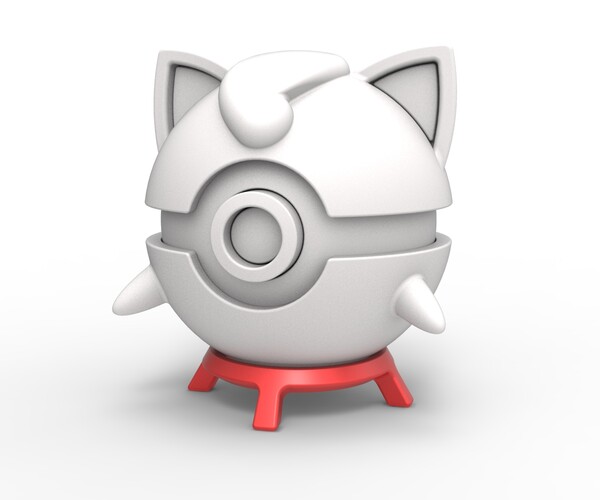 ArtStation - 3D printable Pokeball stand set | Resources