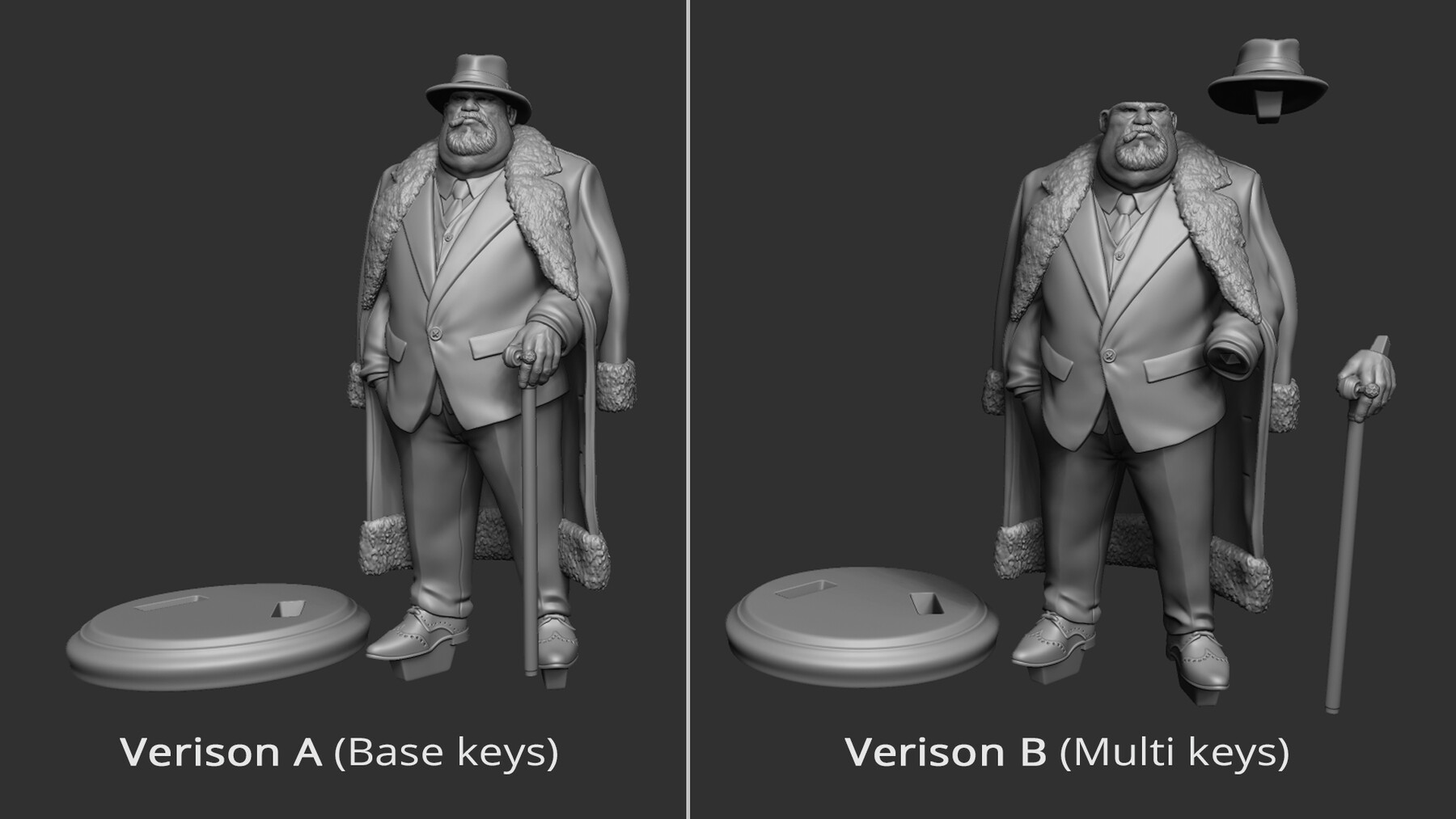 ArtStation - Gangster Boss - 3D Print Ready | Resources
