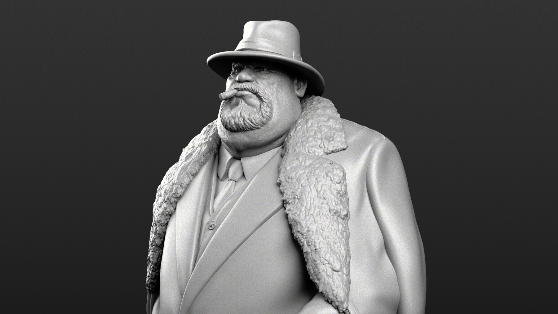 ArtStation - Gangster Boss - 3D Print Ready | Resources