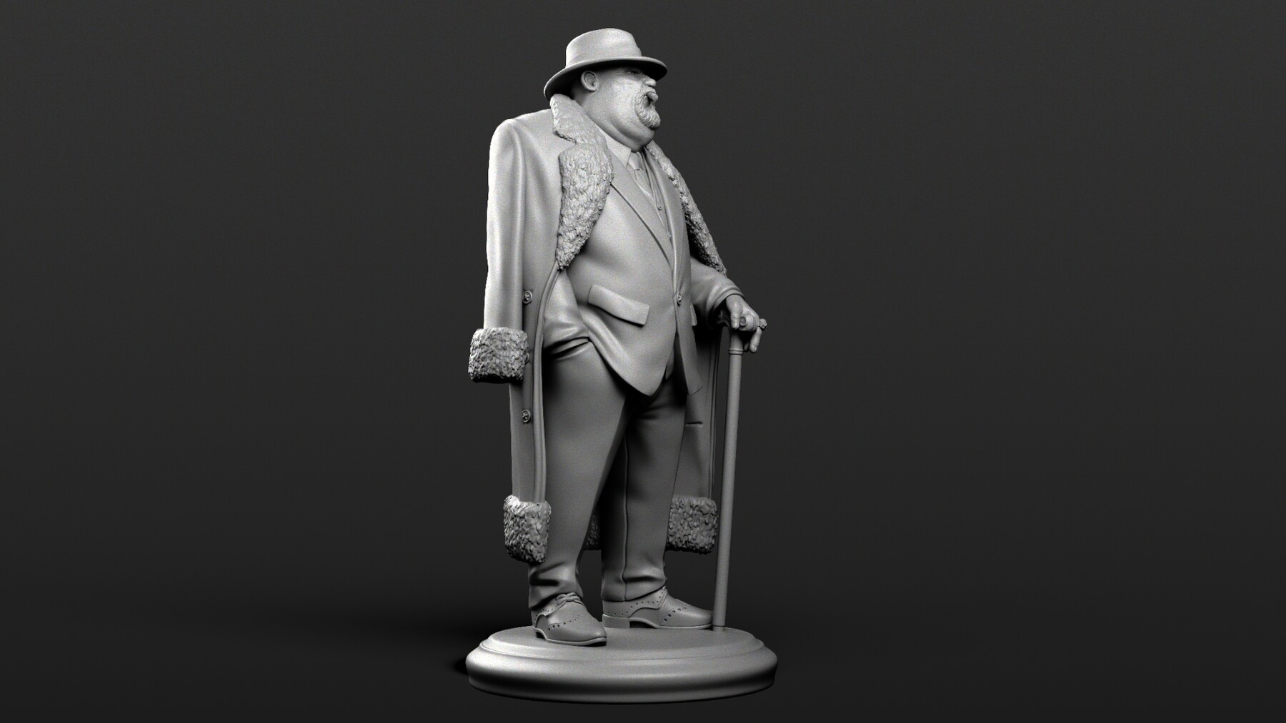 ArtStation - Gangster Boss - 3D Print Ready | Resources