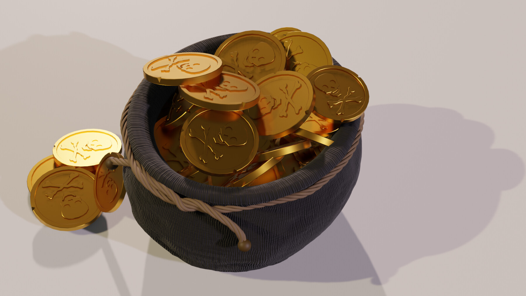 ArtStation - Coin purse | Game Assets