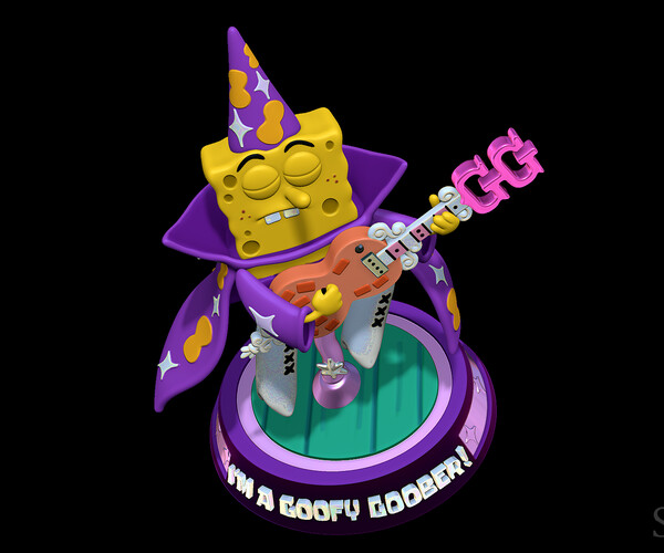 ArtStation - SpongeBob SquarePants Goofy Goober 3D print model | Artworks