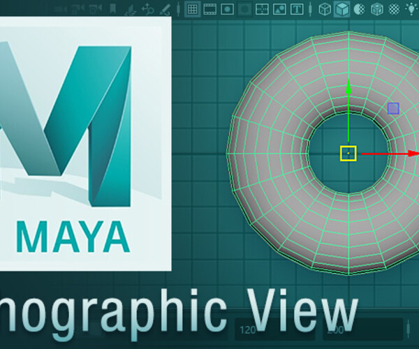 ArtStation - Orthogaphic View Script for Maya | Resources
