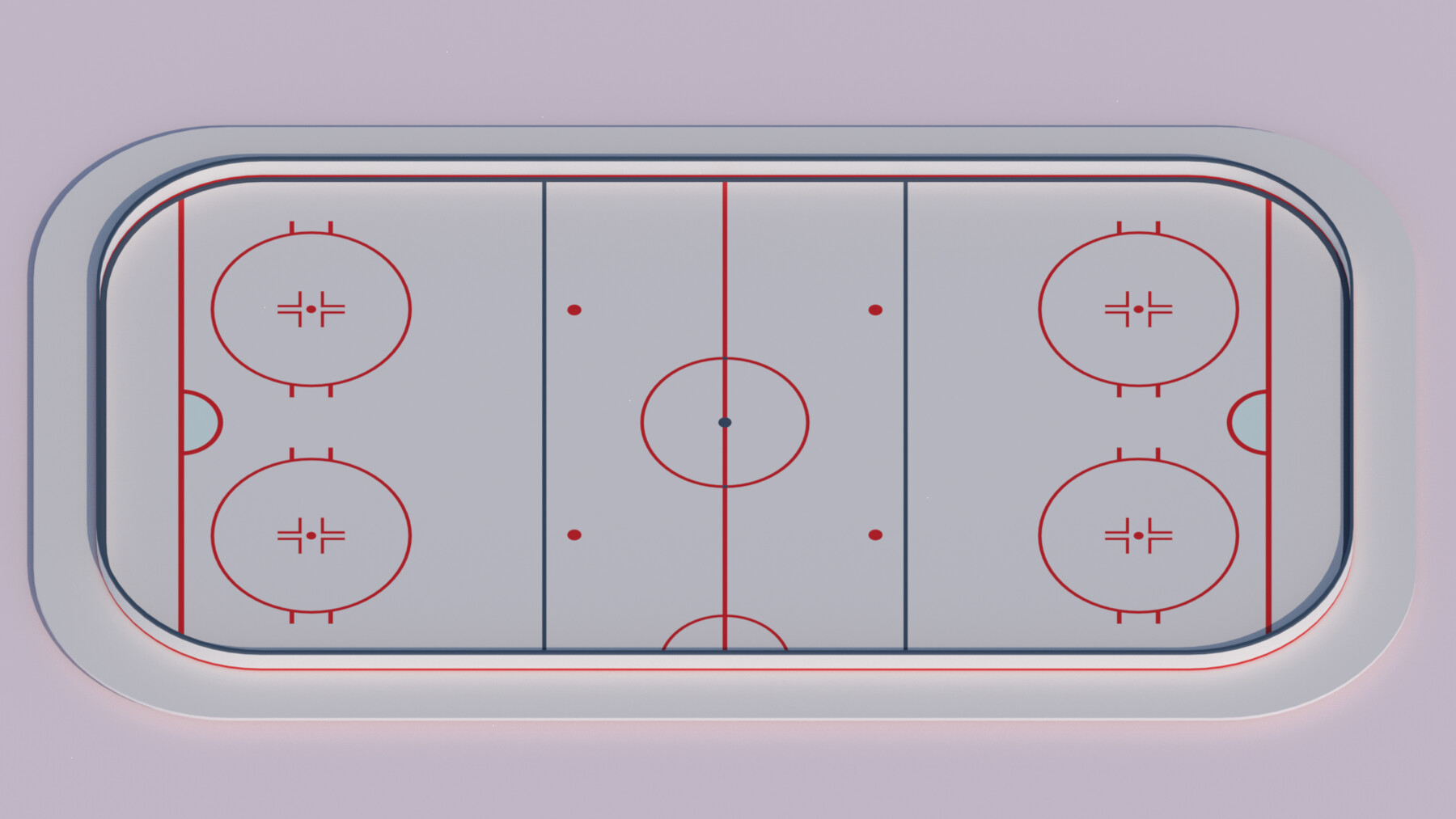 ArtStation - Cartoon Ice Hockey Rink | Resources