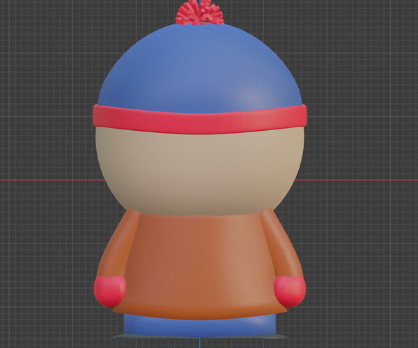 ArtStation - Stan Marsh 3d model | Resources