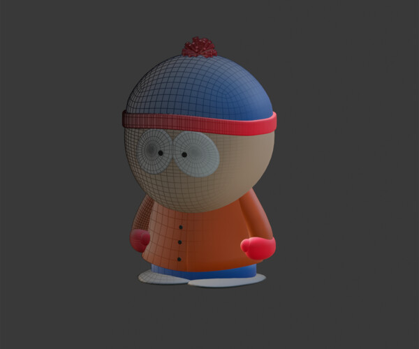 ArtStation - Stan Marsh 3d model | Resources