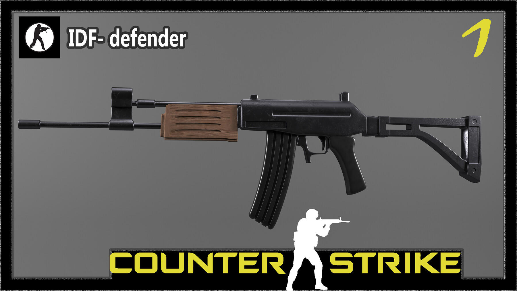 ArtStation - 5 weapon Rifles in counter strike | Game Assets