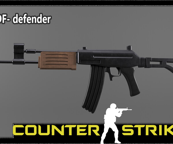 ArtStation - 5 weapon Rifles in counter strike | Game Assets