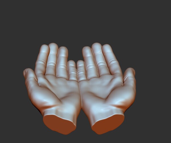 ArtStation - hand 3d print | Resources