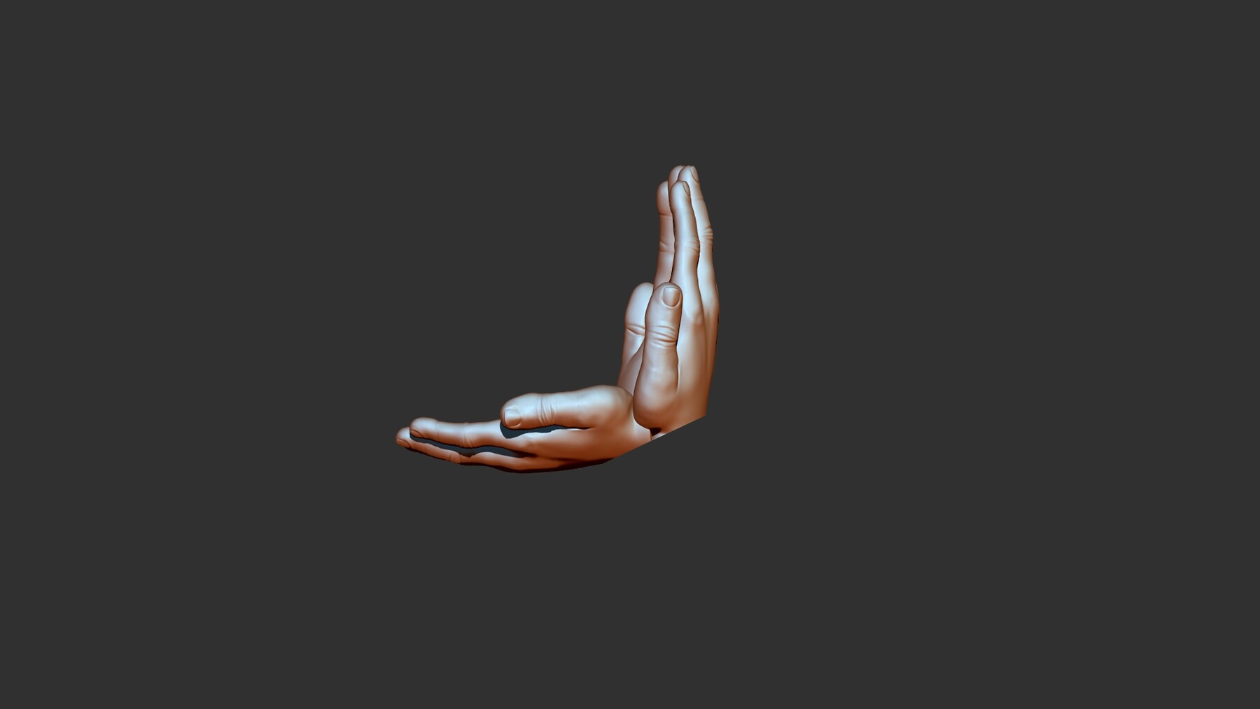 ArtStation - hand 3d print | Resources