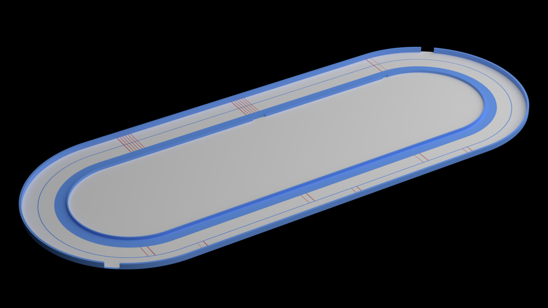 ArtStation - Cartoon Speed Skating Rink | Resources