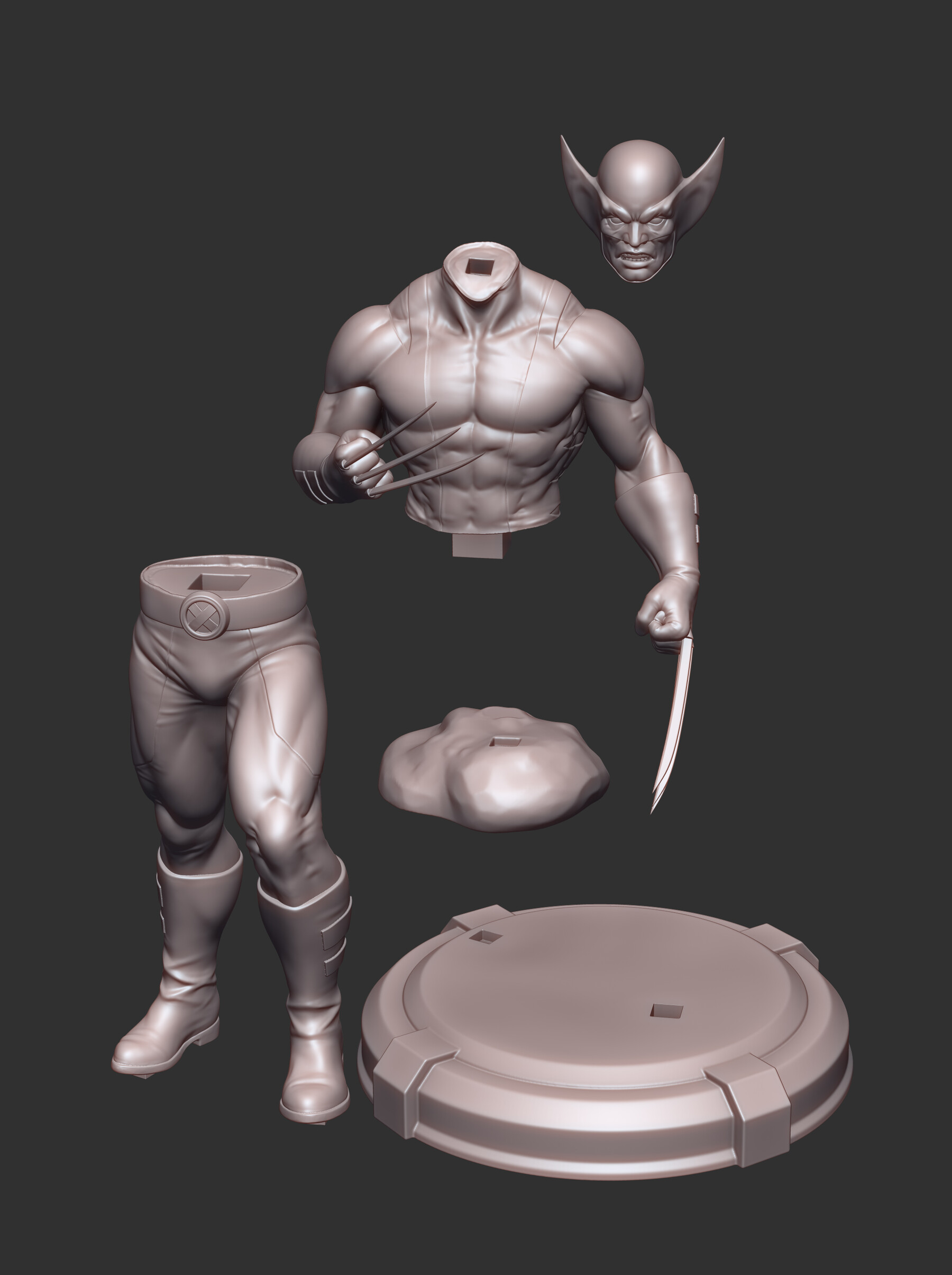ArtStation - Wolverine | Resources
