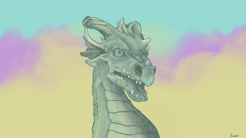 ArtStation - Whimsical Dragon | Artworks