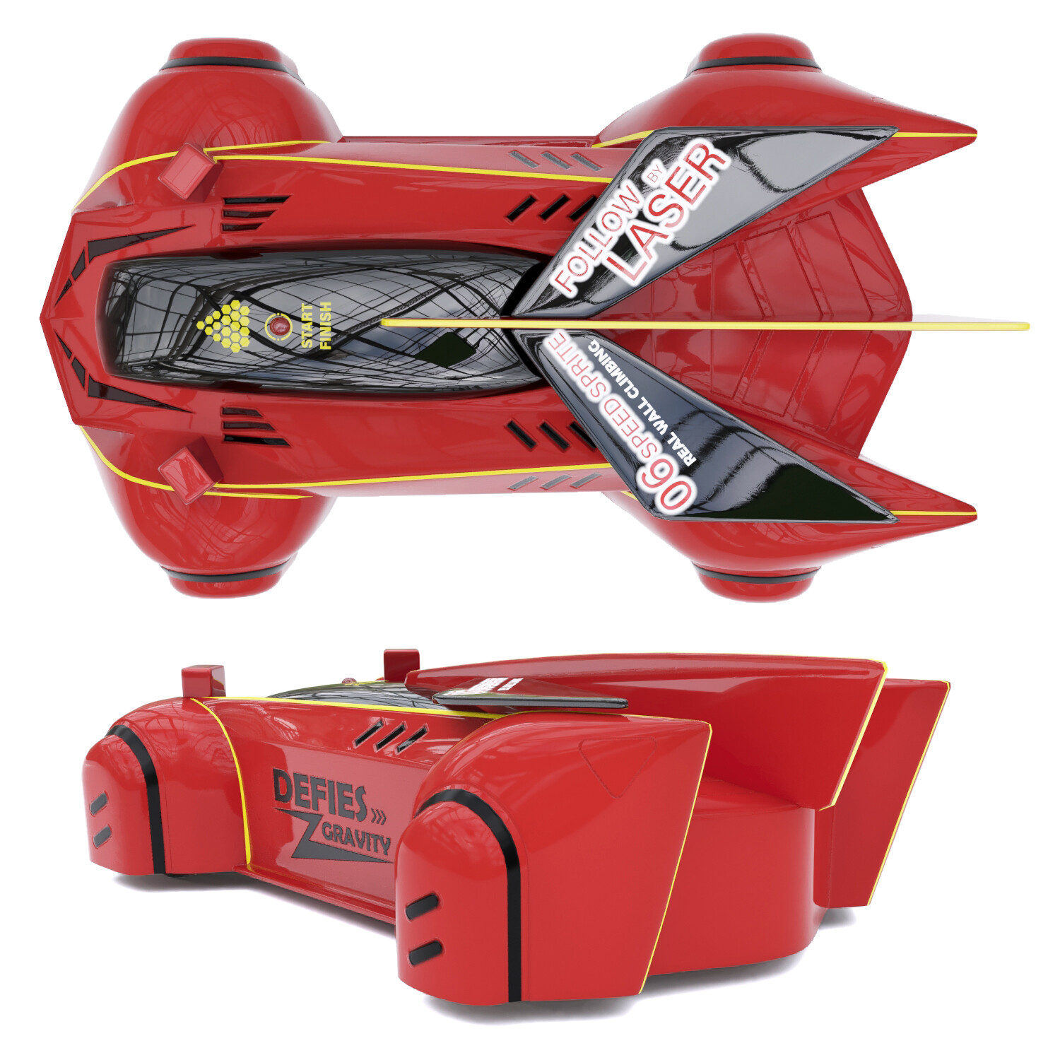 ArtStation - wall climbing car toy (3 material) | Resources