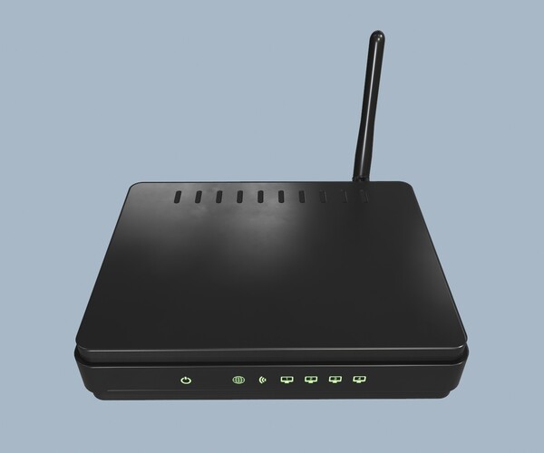 ArtStation - Wi-Fi Router | Game Assets
