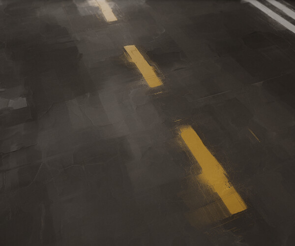 ArtStation - Stylized Asphalt | Resources