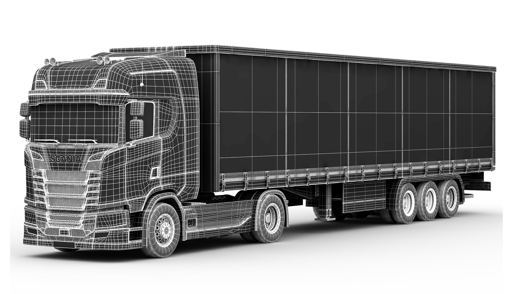 ArtStation - SCANIA S-series | Resources