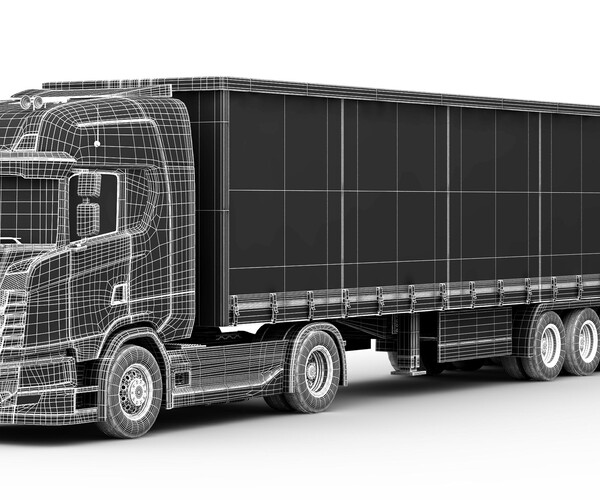 ArtStation - SCANIA S-series | Resources