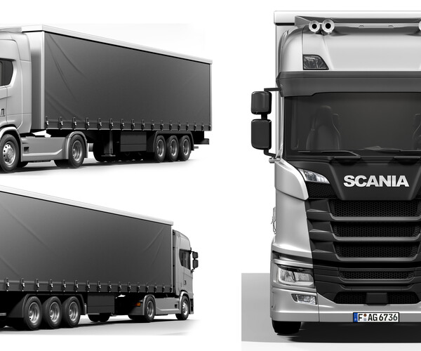ArtStation - SCANIA S-series | Resources