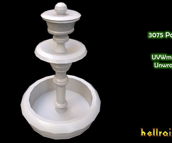 ArtStation - Fountain | Game Assets