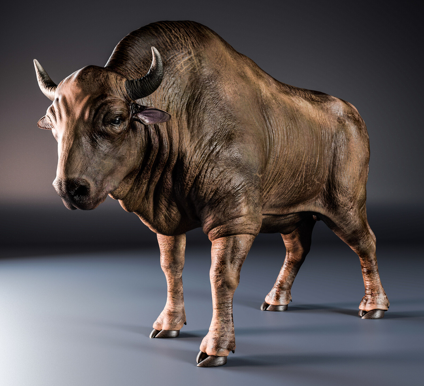 ArtStation - Bison | Game Assets