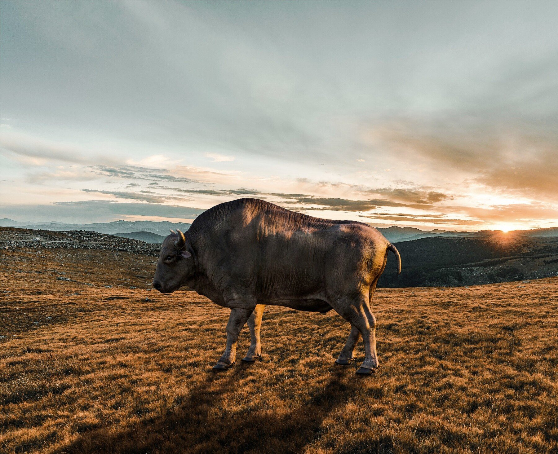 ArtStation - Bison | Game Assets