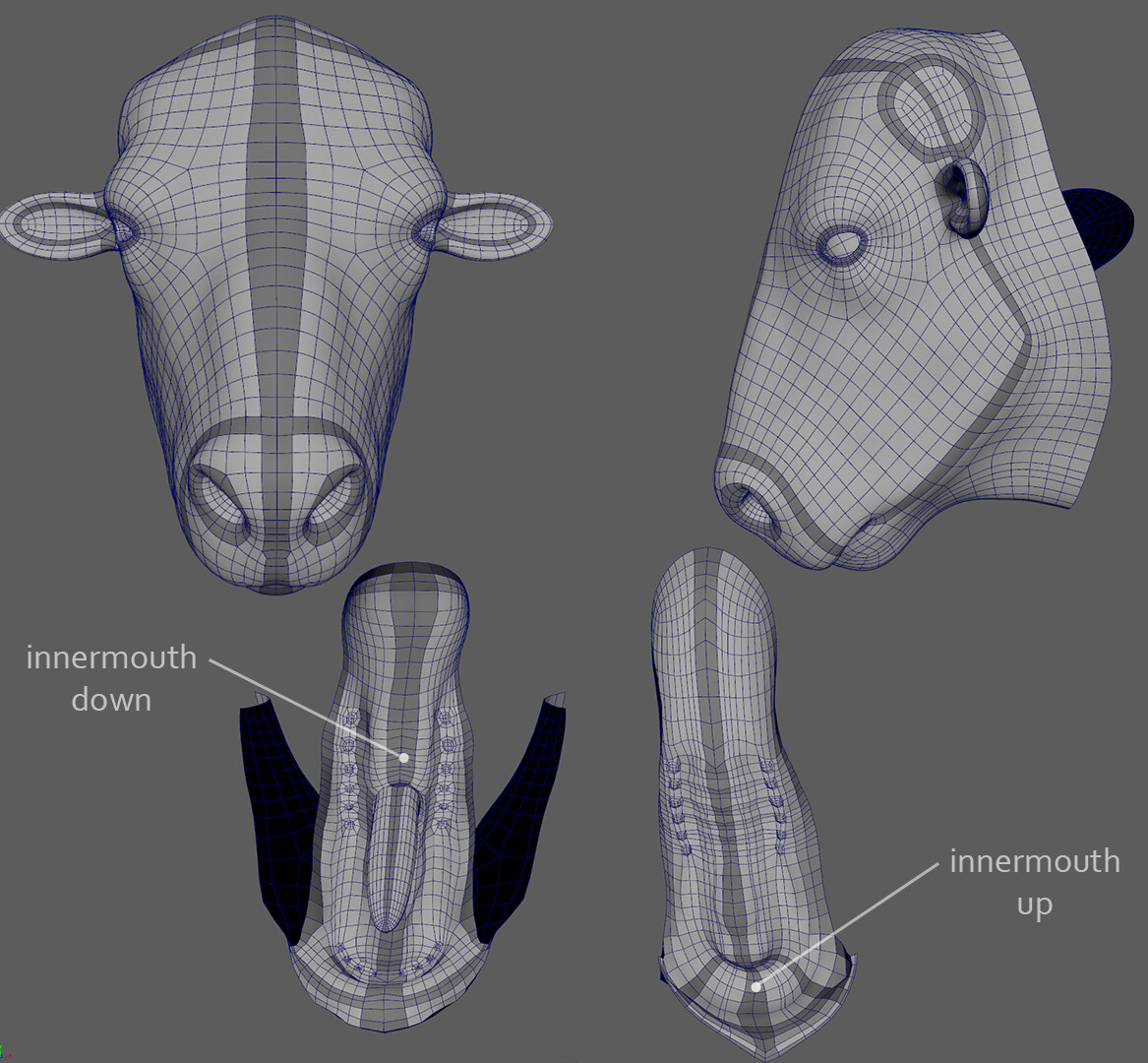ArtStation - Bison | Game Assets