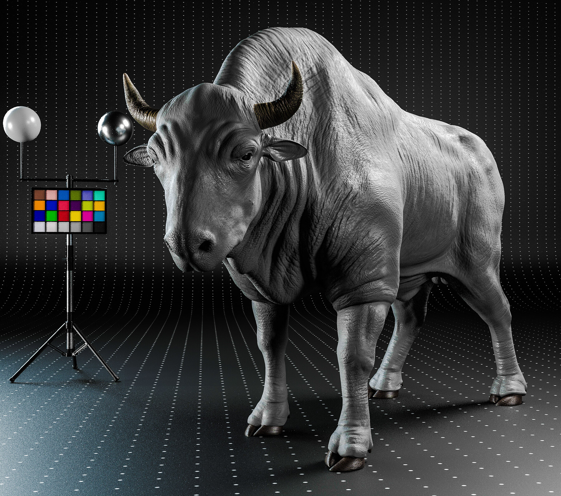 ArtStation - Bison | Game Assets