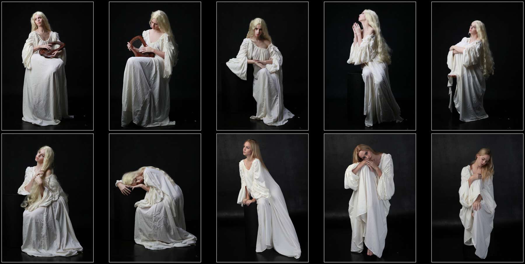 ArtStation - x130 Nightgown - Reference pack | Resources
