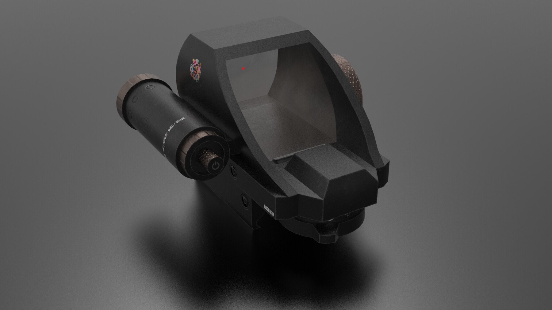 ArtStation - Holoref Reflex Scope | Game Assets