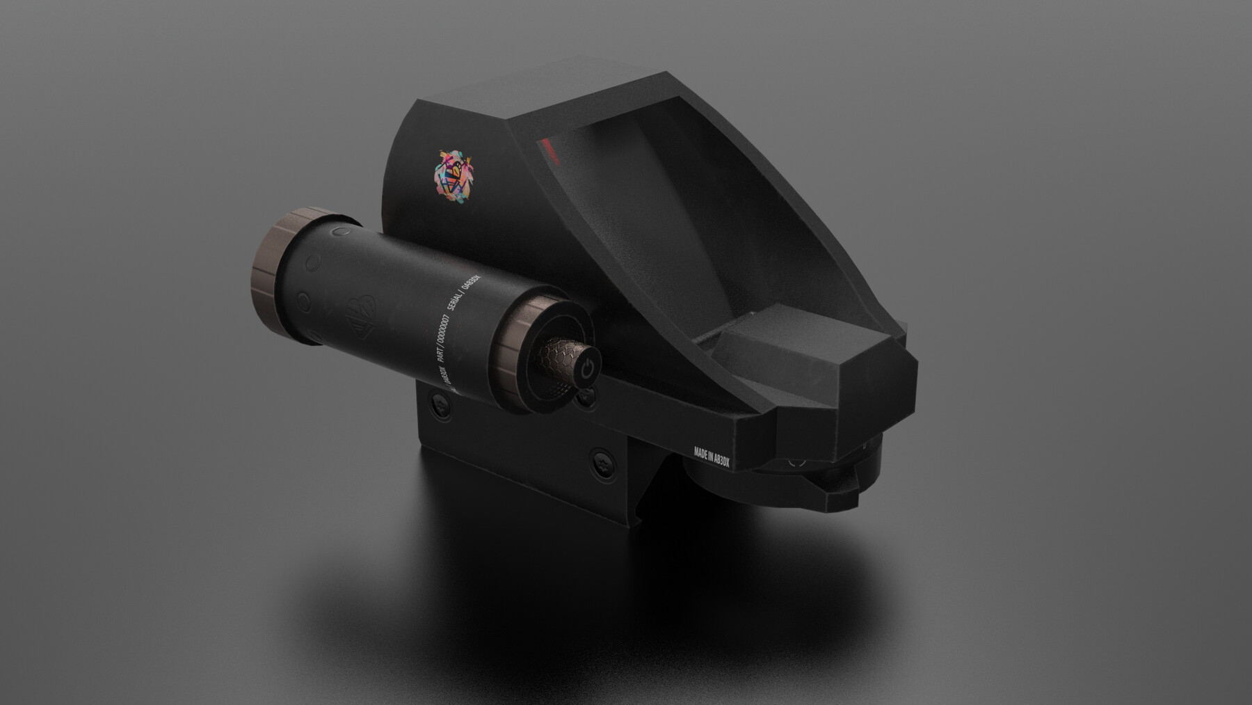 ArtStation - Holoref Reflex Scope | Game Assets