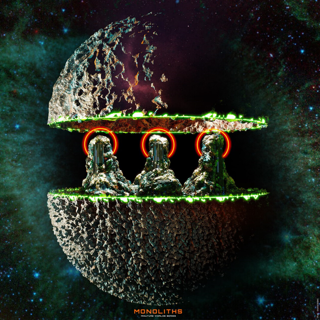ArtStation - Monolith | Miniworlds Series | Artworks