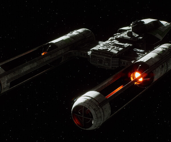 ArtStation - Resistance Y-wing - Star Wars | Resources