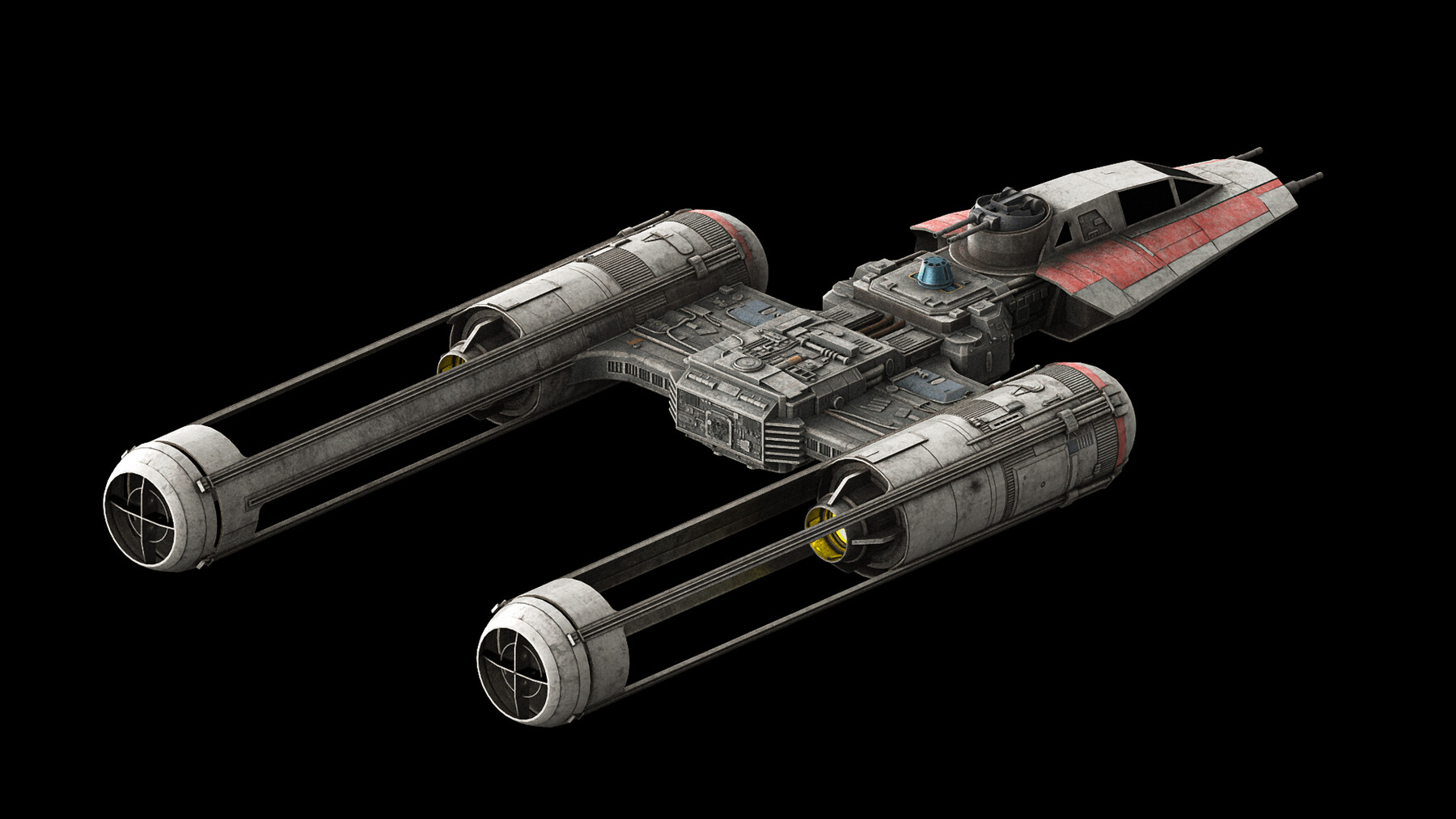 ArtStation - Resistance Y-wing - Star Wars | Resources