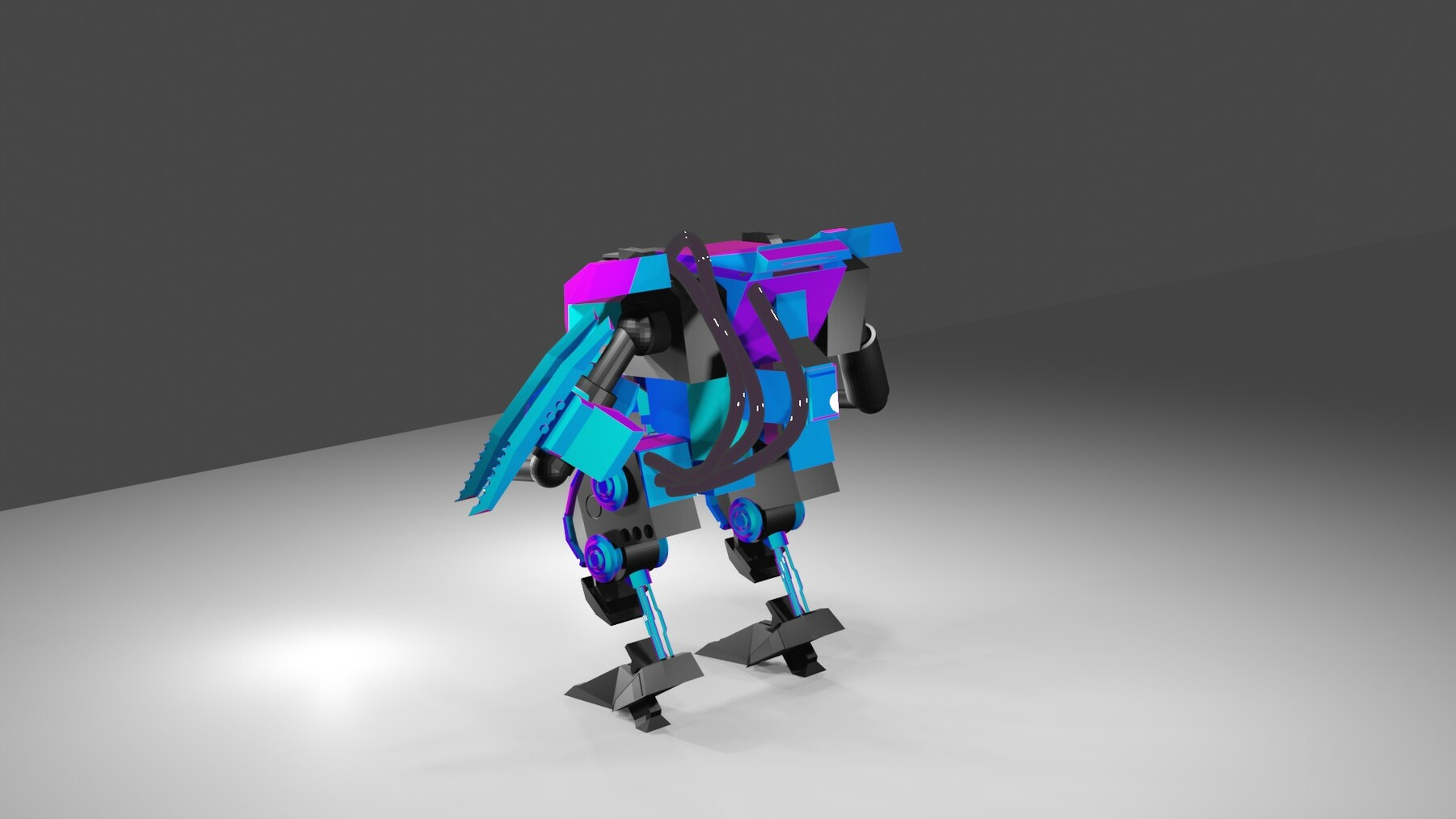 ArtStation - Mech robot gradient | Game Assets