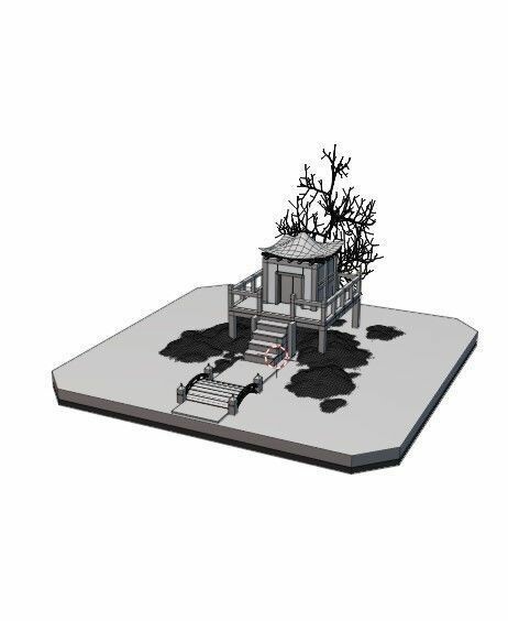 ArtStation - japan house Low-poly | Game Assets