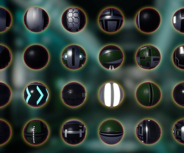 ArtStation - Basic Sci-fi Textures Vol. 4 | Game Assets