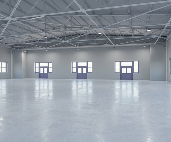 ArtStation - Industrial Warehouse Interior 15 | Resources