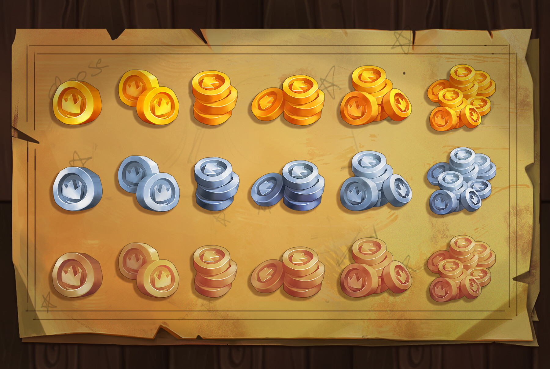 ArtStation - Coins pack | Game Assets