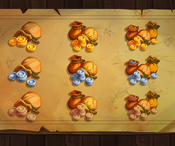 ArtStation - Coins pack | Game Assets