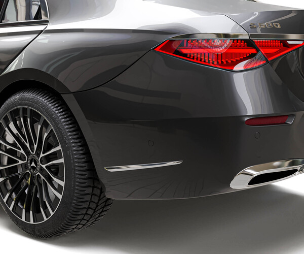 ArtStation - Mercedes Benz S680 Guard 4Matic 2022 | Resources